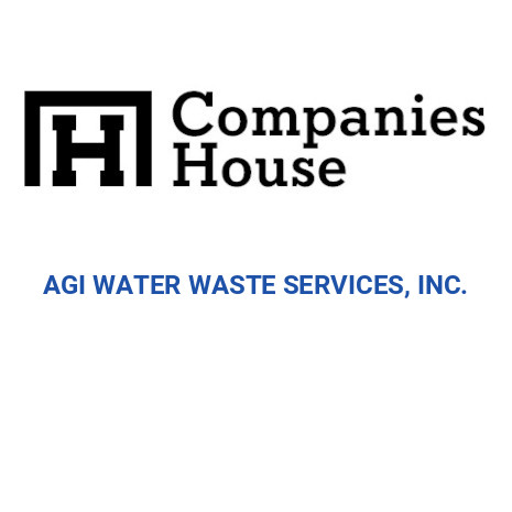 AGI WATER WASTE SERVICES, INC. | Companies House Registry Search