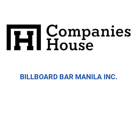 BILLBOARD BAR MANILA INC. | Companies House Registry Search