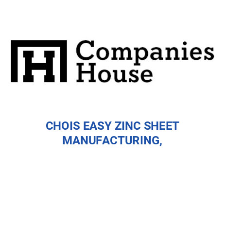 CHOIS EASY ZINC SHEET MANUFACTURING, | Philippines Companies Registry ...