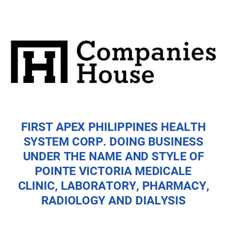 FIRST APEX PHILIPPINES HEALTH SYSTEM CORP. DOING BUSINESS UNDER THE ...