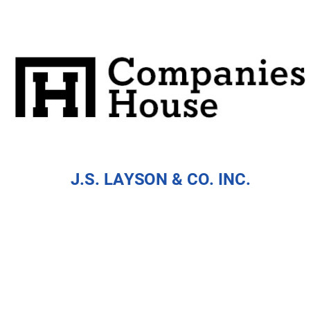 J.S. LAYSON & CO. INC. | Companies House Registry Search