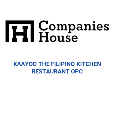 KAAYOO THE FILIPINO KITCHEN RESTAURANT OPC | Companies House Registry ...