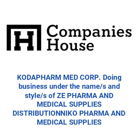 KODAPHARM MED CORP. DOING BUSINESS UNDER THE NAME/S AND STYLE/S OF ZE ...