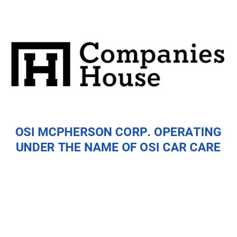 OSI MCPHERSON CORP. OPERATING UNDER THE NAME OF OSI CAR CARE ...