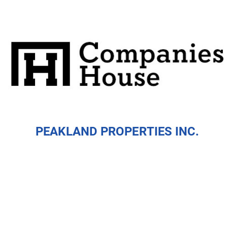 PEAKLAND PROPERTIES INC. | Companies House Registry Search
