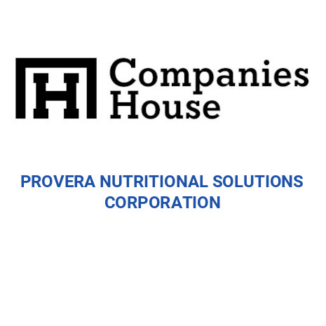 PROVERA NUTRITIONAL SOLUTIONS CORPORATION | Companies House Registry Search